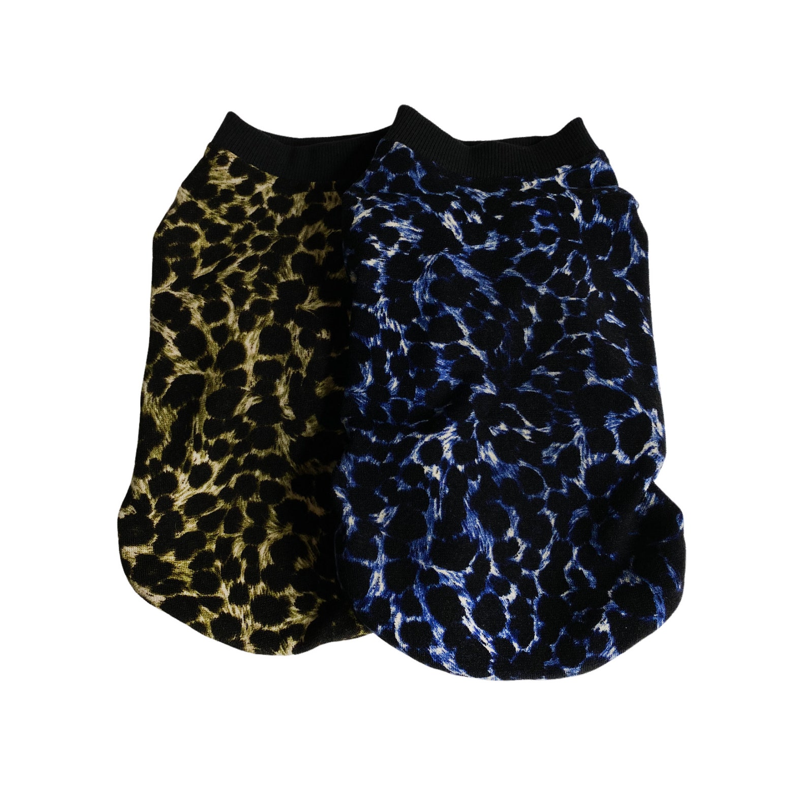 Blue Leopard Dog Shirt. - Etsy