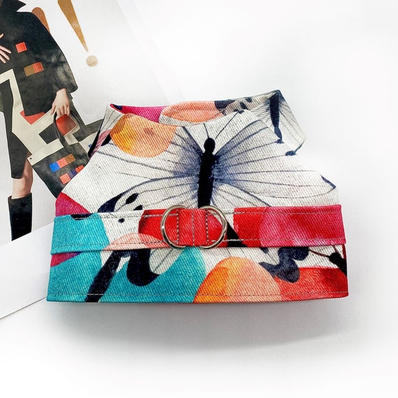 Colorful Dog Harness-small Dog Harness Premium Handmade Dog | Etsy