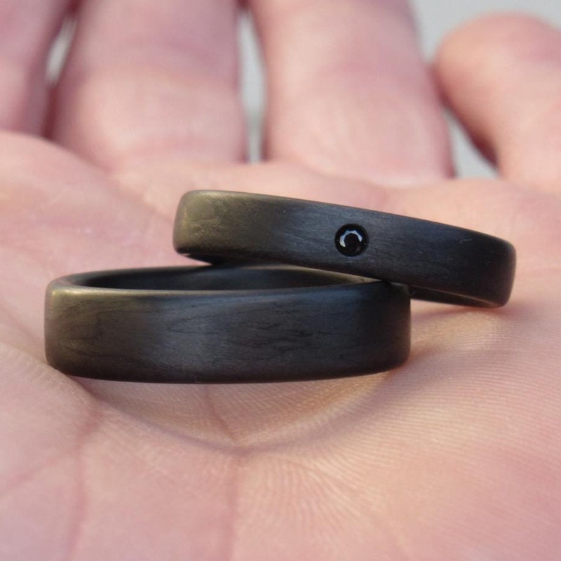 Black Ring - Etsy