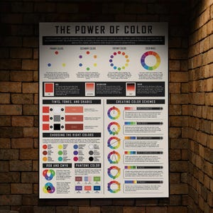 The Power of Color | Digital Download Print - Etsy