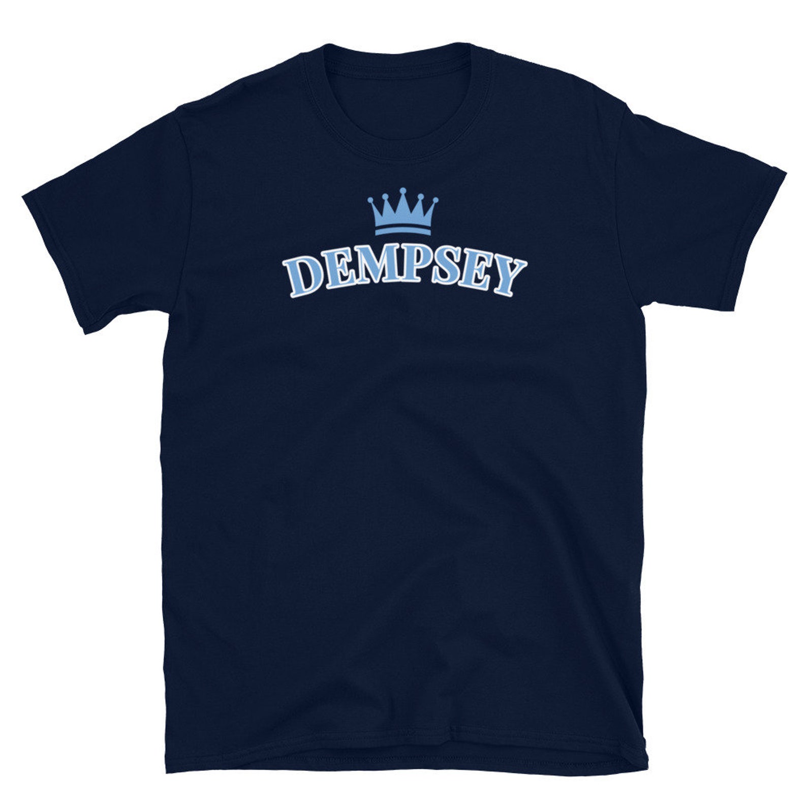 Dempsey camiseta unisex de manga corta - Etsy España