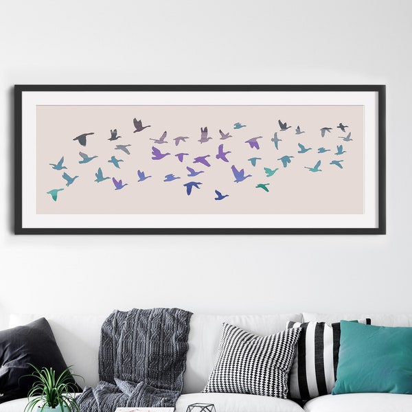 Large Wall Art Oversized Horizontal - Etsy