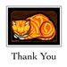 Thank You Cards, Printable Thank You Card, Cat Note Card, Animal Cards ...