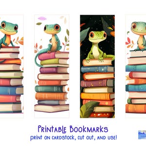 Bookworm Bookmarks to Download and Print - Kids Bookmarks - Etsy