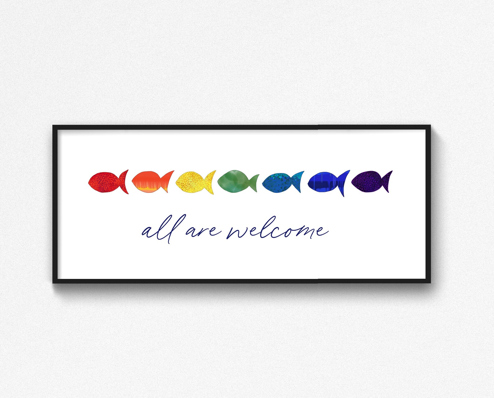 Everyone is Welcome Sign, All Are Welcome, Welcome Classroom Sign ...