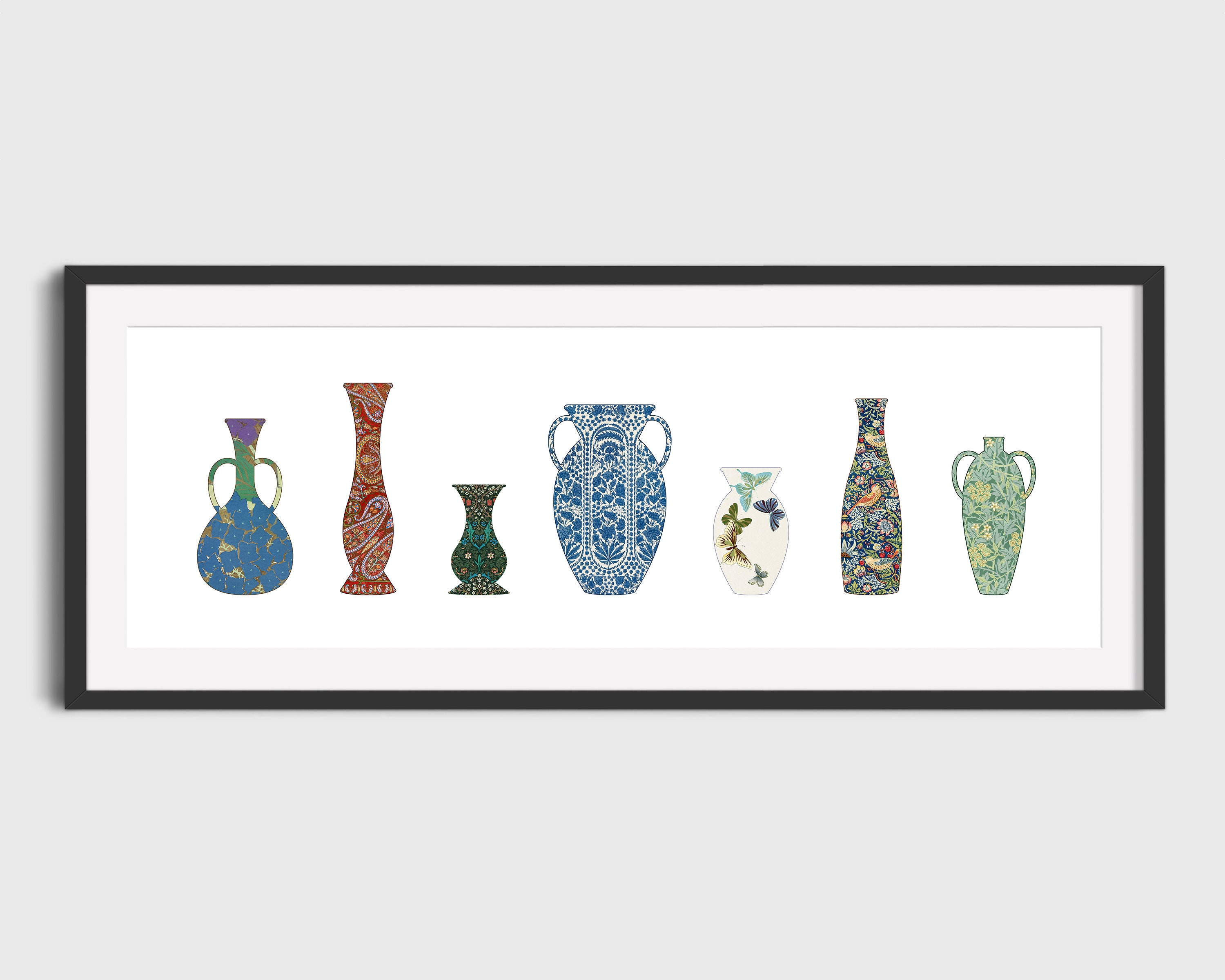 Long Narrow Art Print, Horizontal Wall Art, Wall Art Living Room ...
