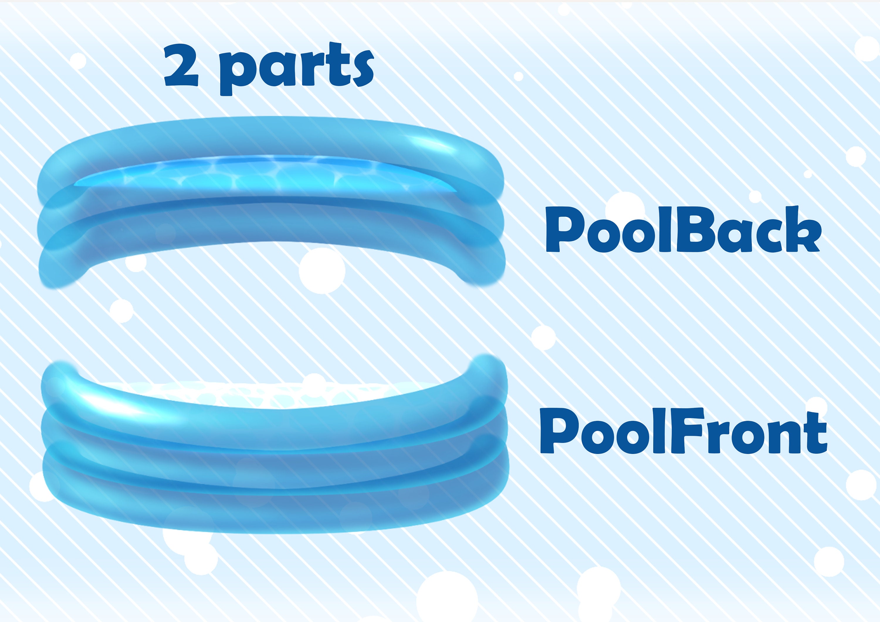 Inflatable Pool - Live 2D Items - Etsy