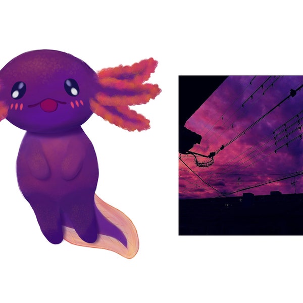 Vtuber Model Axolotl - Etsy