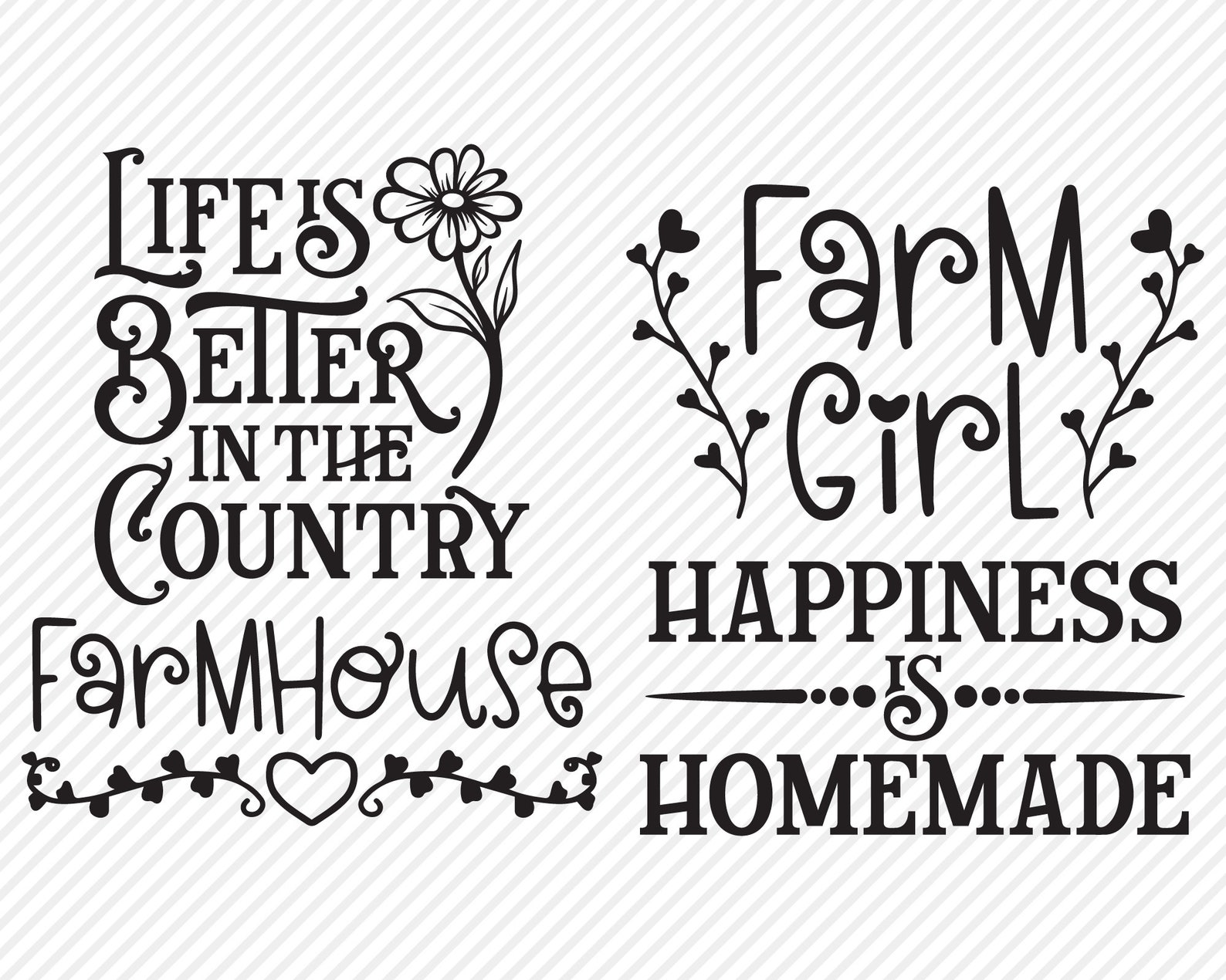 Country Bundle SVG Cut Files Country Shirt Designs | Etsy