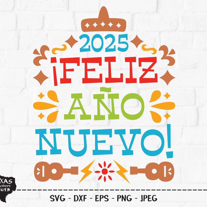 Feliz Año Nuevo - Etsy