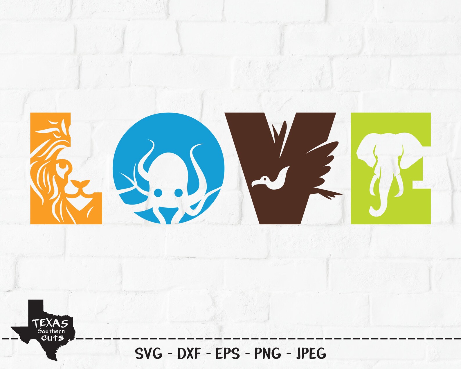 Love SVG Cut File Animal Shirt Design Zoo Animals - Etsy