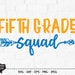 Fifth Grade SVG, Cut File, 5th Grade Shirt Design, Tribal Arrow, Back ...