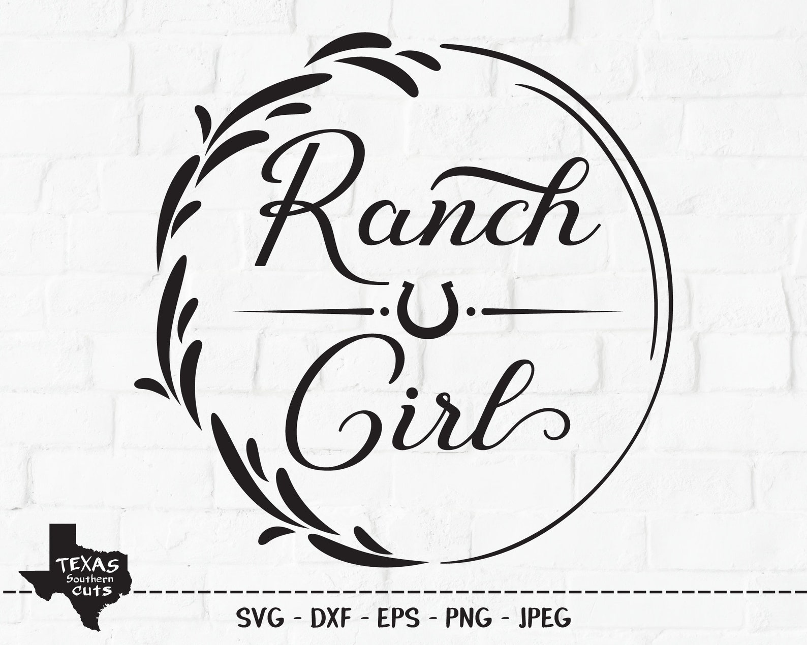 Ranch Girl SVG Cut File Country Shirt Design Southern - Etsy