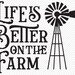Country Farm Life, SVG Cut File, Country Shirt Design, Farmhouse Decor ...