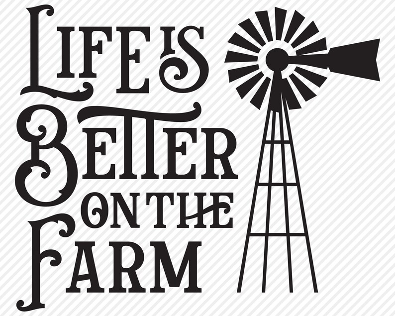 Country Farm Life SVG Cut File Country Shirt Design | Etsy