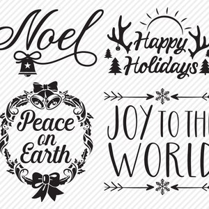 Christmas Super Bundle SVG, Cut Files, Christmas Holiday Shirt Design ...