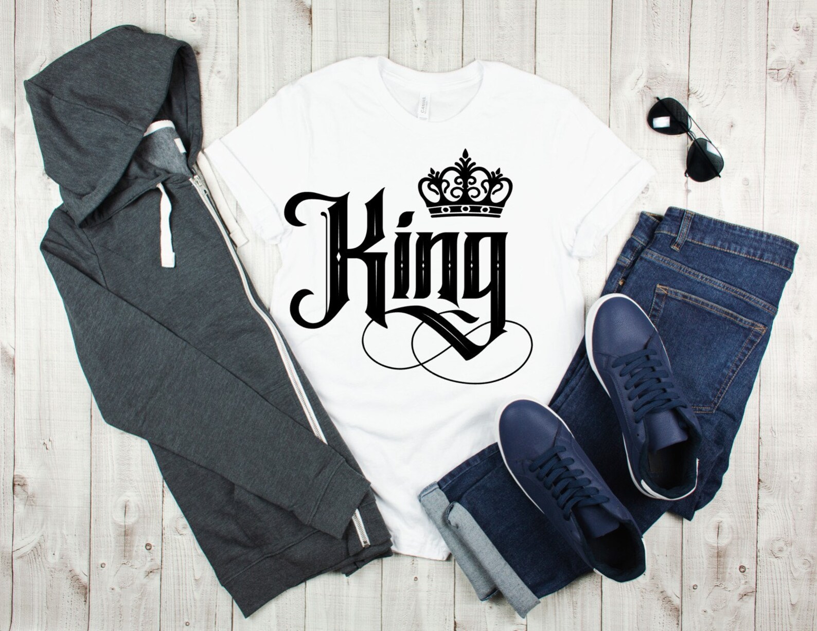 King With Crown SVG PNG JPEG Vector Instant Download Cricut | Etsy