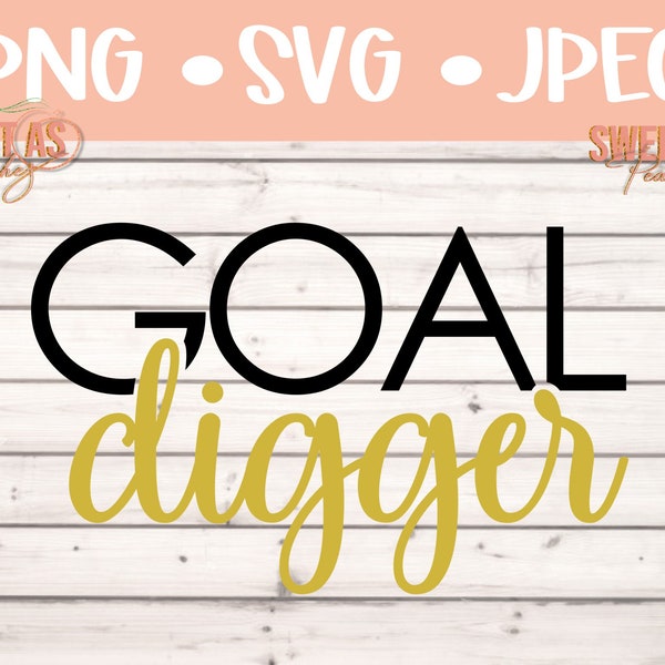 Goal Digger - Etsy
