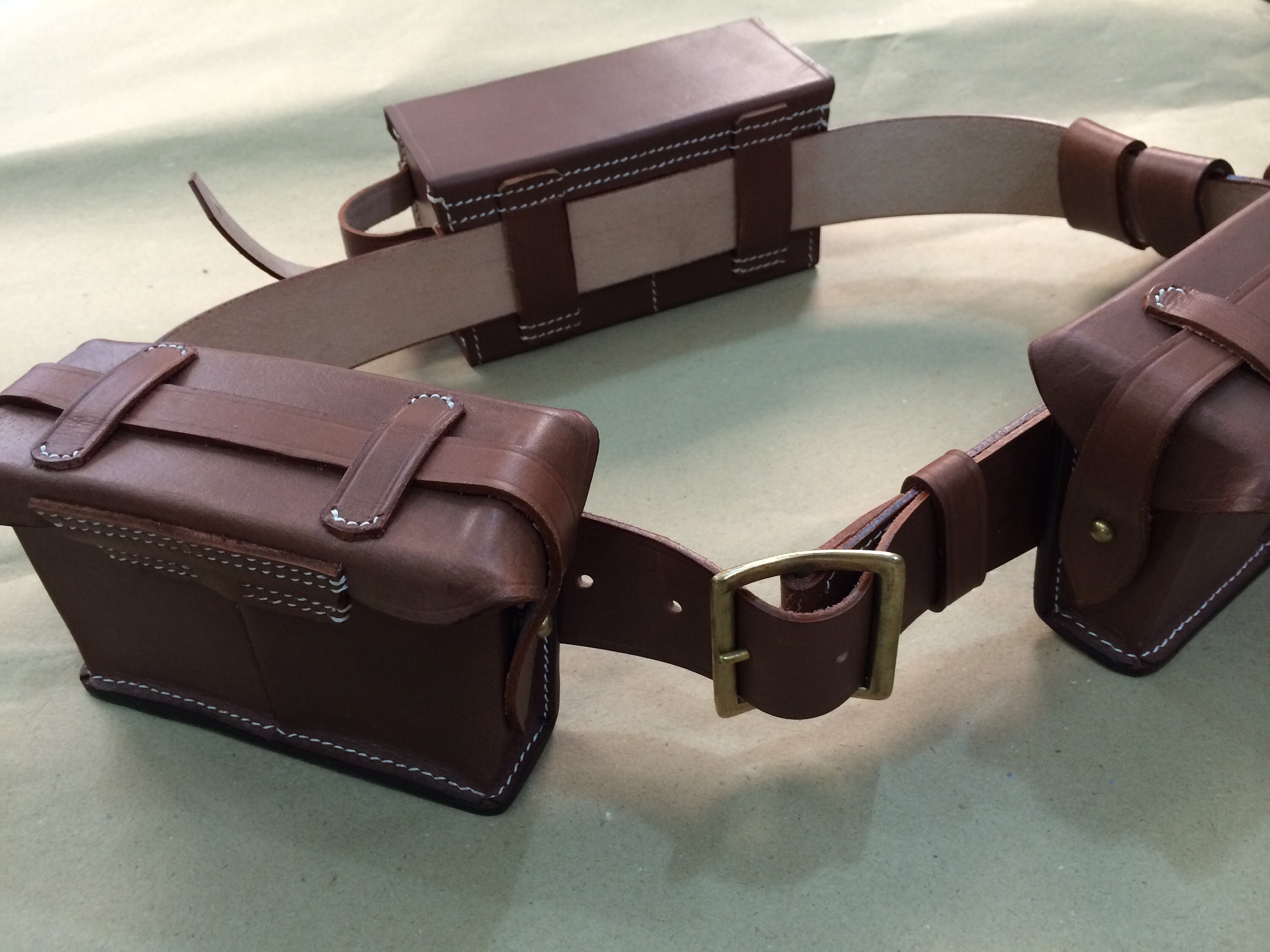 WWII ARISAKA Japanese Belt Cartridge Box & Frog Set | Etsy