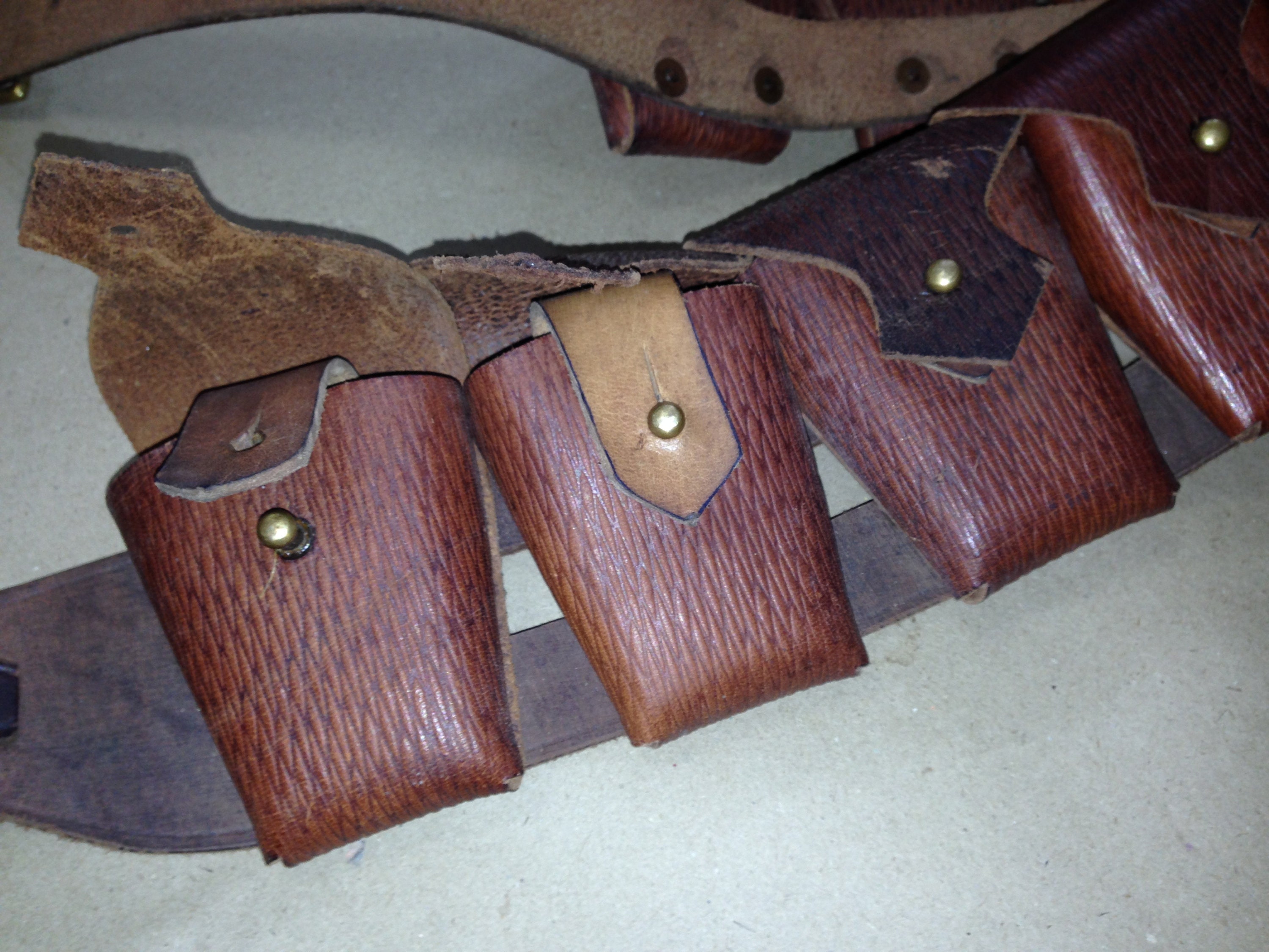 UK 1903 Pattern Leather Cavalry Bandolier oiled - Etsy