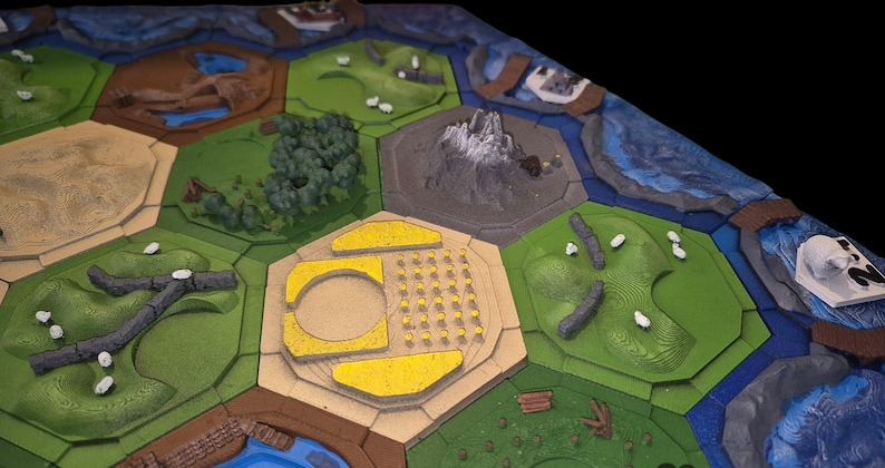 Catan 3D - Etsy