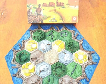 3D Catan Puzzle Pack 4 Player Base Set - Etsy