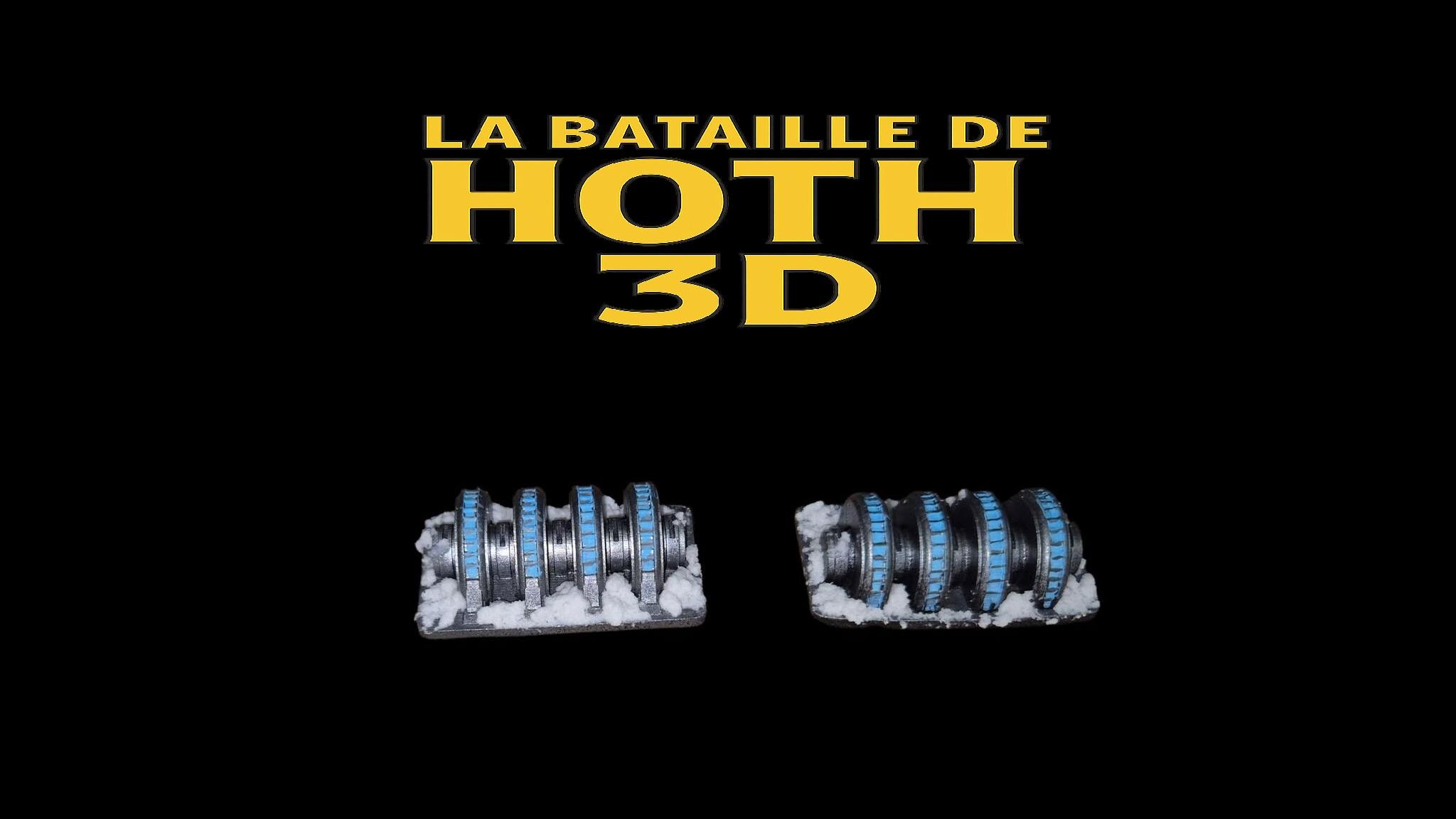 Battle of Hoth 3D Promo Set 1 Resin Cannon/generators - Etsy