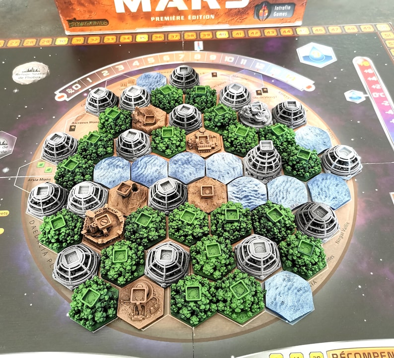 Terraforming Mars 3D - Etsy