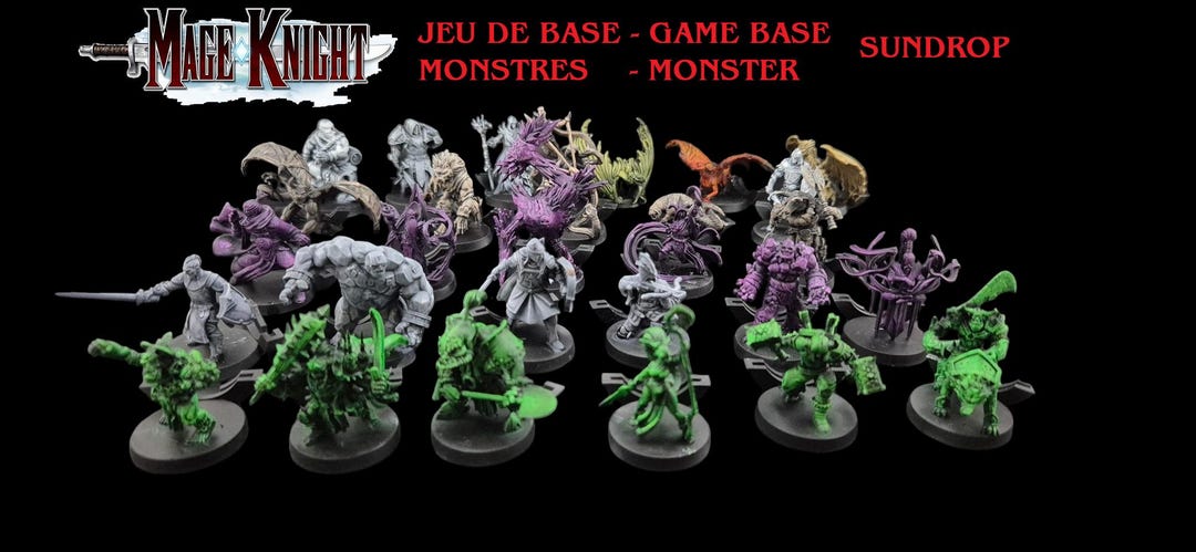 Monster Mage Knight 3D Miniature / Monster Mage Knight 3D // 73 ...