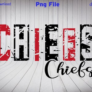 Chiefs Team Png File, Retro Custom Letters Design Png, Letters Football ...
