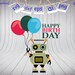 Robots Birthday Party Svg, Robots Birthday Pack Svg, Robots Svg, Digital Download, Robots Bundle ...