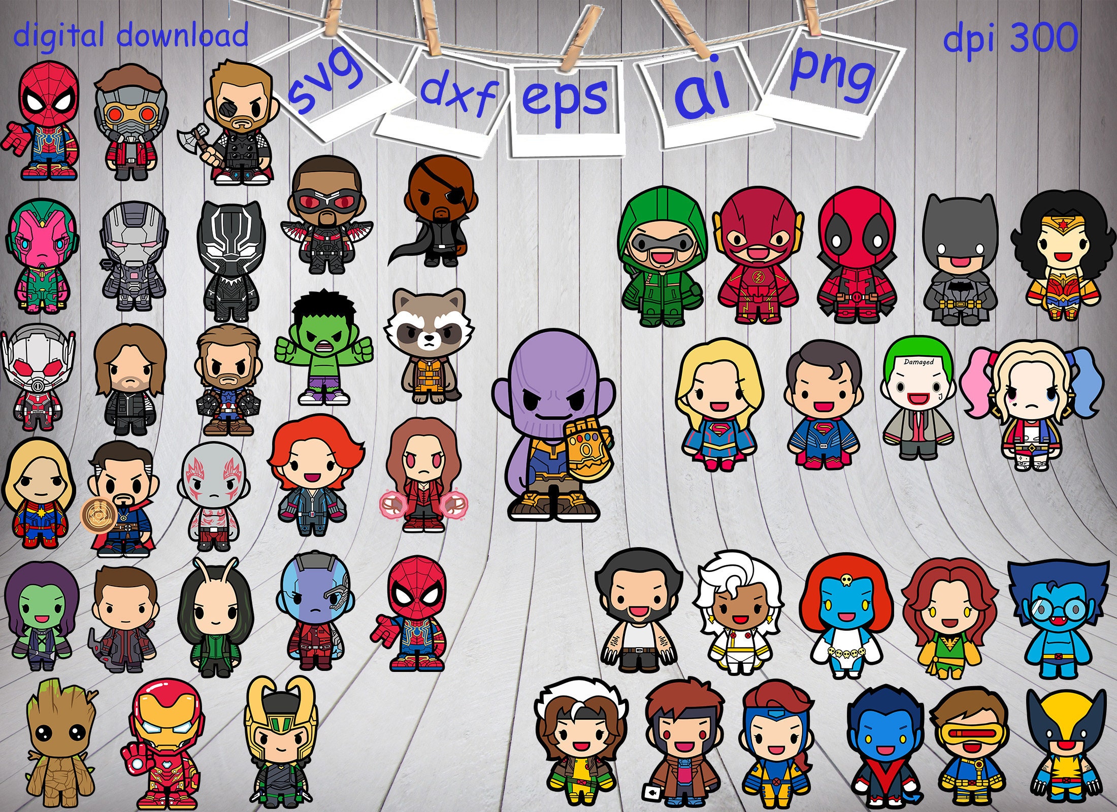 Cute Avengers Characters