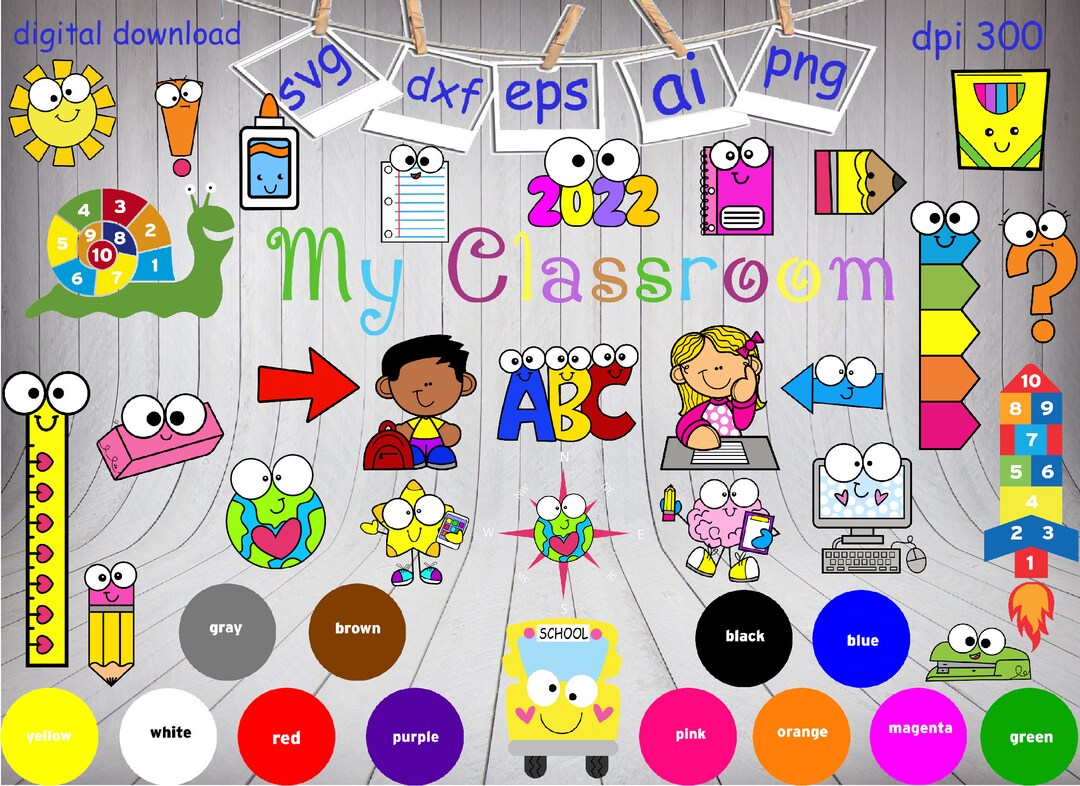 40 Back to School Bundle Svg, Teacher Svg, School Bus Svg, 100th Days ...