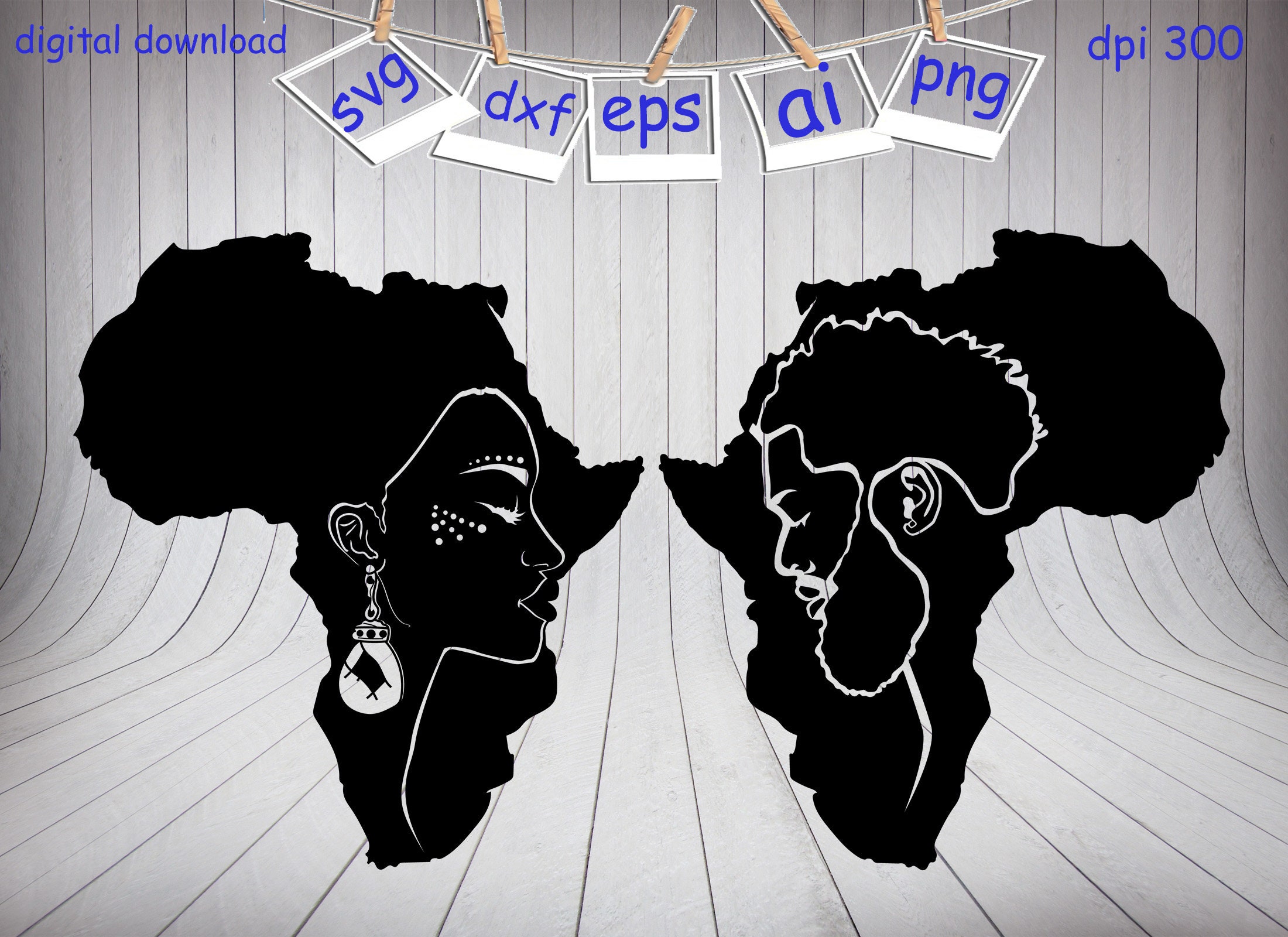 Africa Woman Silhouette Svg Africa Man Silhouette Svg Black Etsy Canada