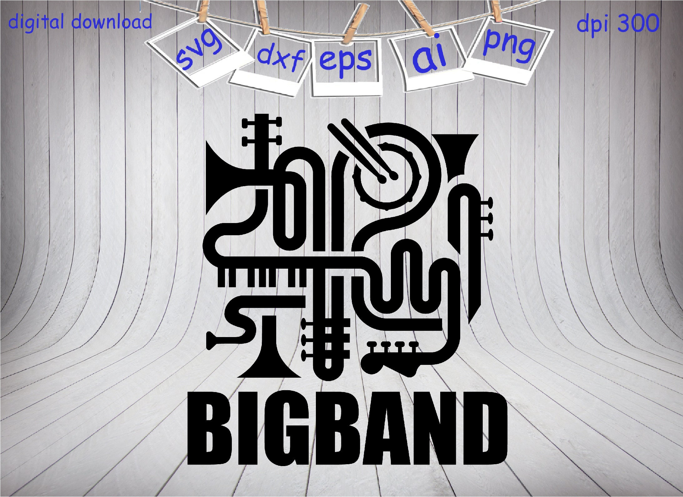 BIGBAND Svg, Music Bands Svg, Musical Instruments Svg, Drummer Svg ...