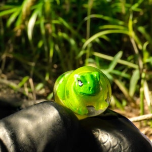 Its a Froggy Frog World Resin Custom Double Flared Spacer Plugs Frog ...