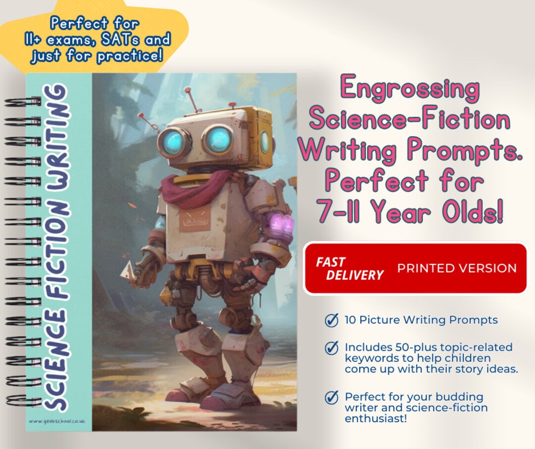 11 Plus Science Fiction Writing Prompts | KS2 Writing Prompts | Writing ...