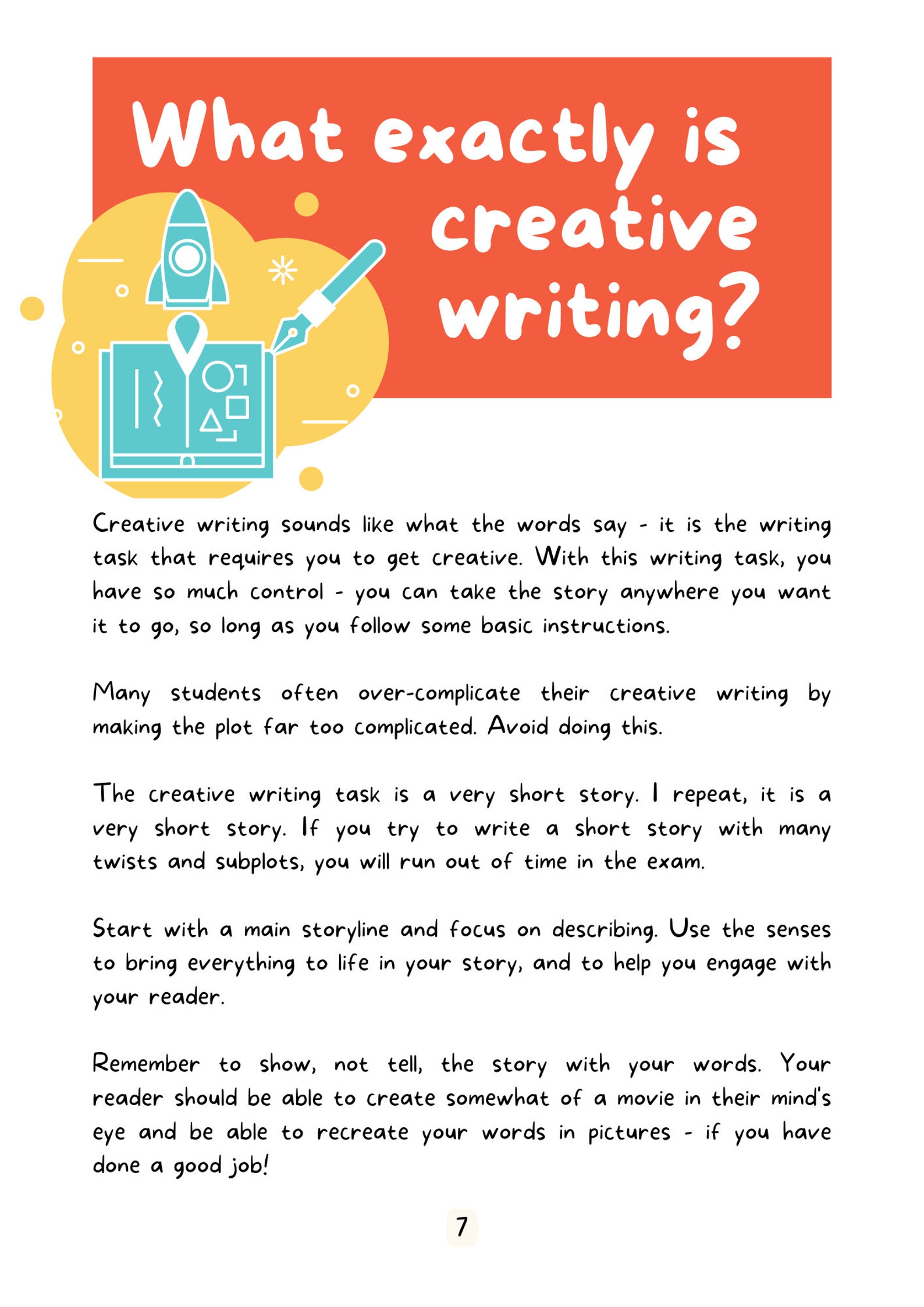 30 Short Story Starters Workbook - INSTANT DOWNLOAD Story Prompts ...