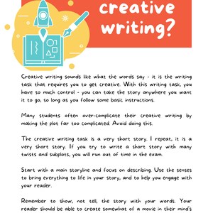 30 Short Story Starters Workbook - INSTANT DOWNLOAD Story Prompts ...