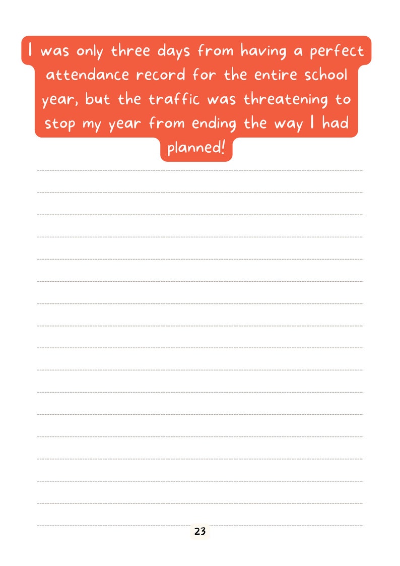 30 Short Story Starters Workbook - INSTANT DOWNLOAD Story Prompts ...