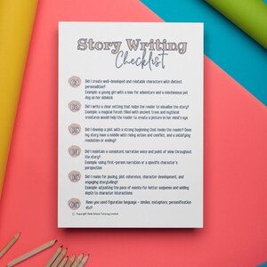 20 Writing Prompt Checklist cheat Sheet Bundle Writing Prompts ...