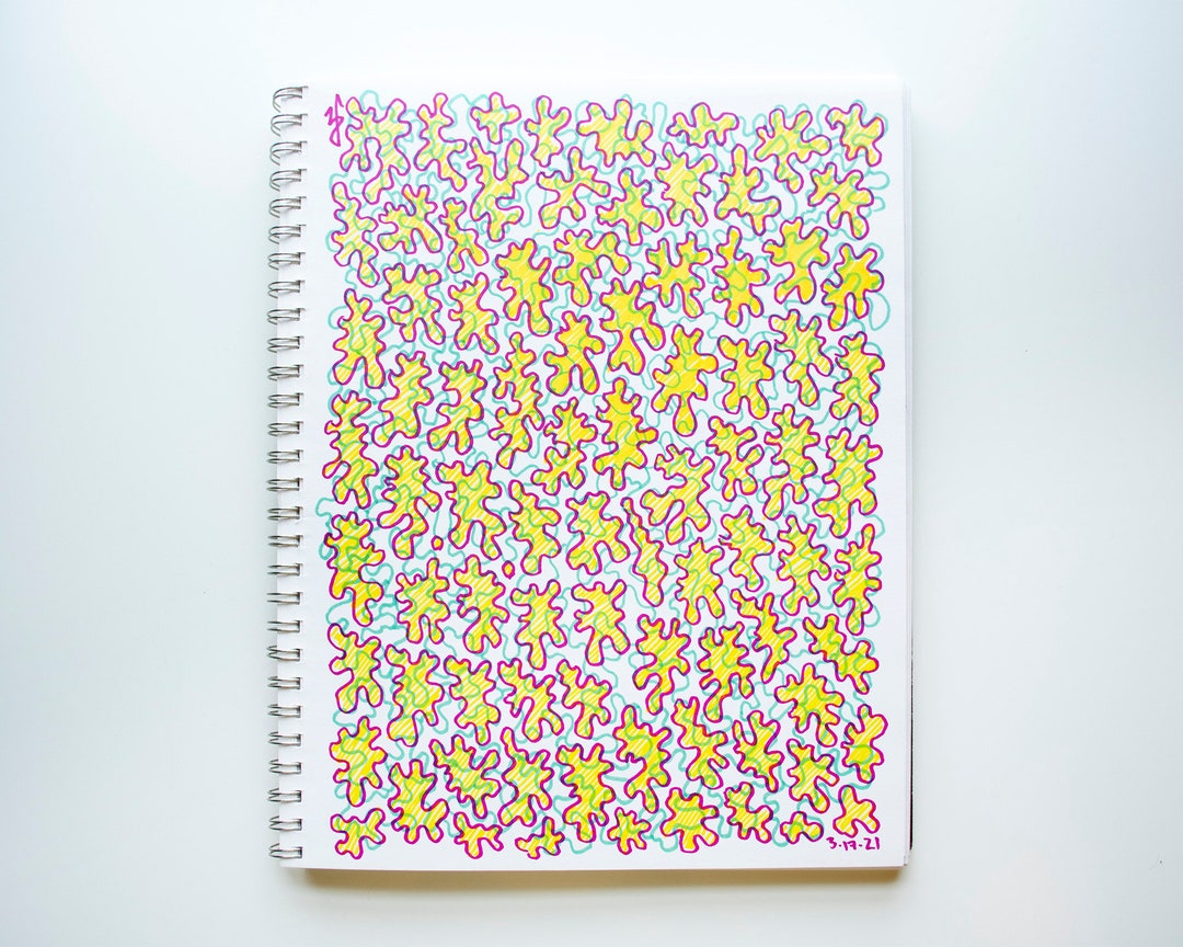 3 Layer Sharpie Doodle | Zentangle Art | Doodle Art | Technical ...