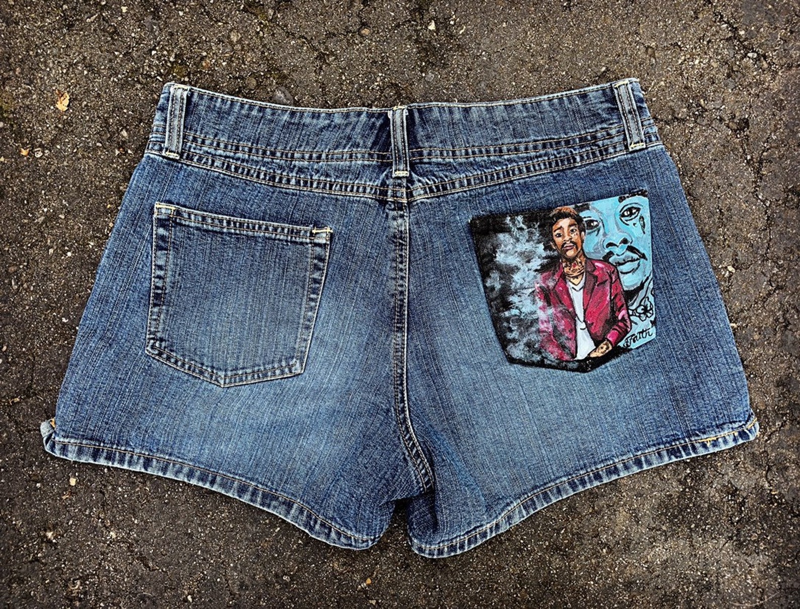 Wiz Khalifa inspired shorts size 12 | Etsy