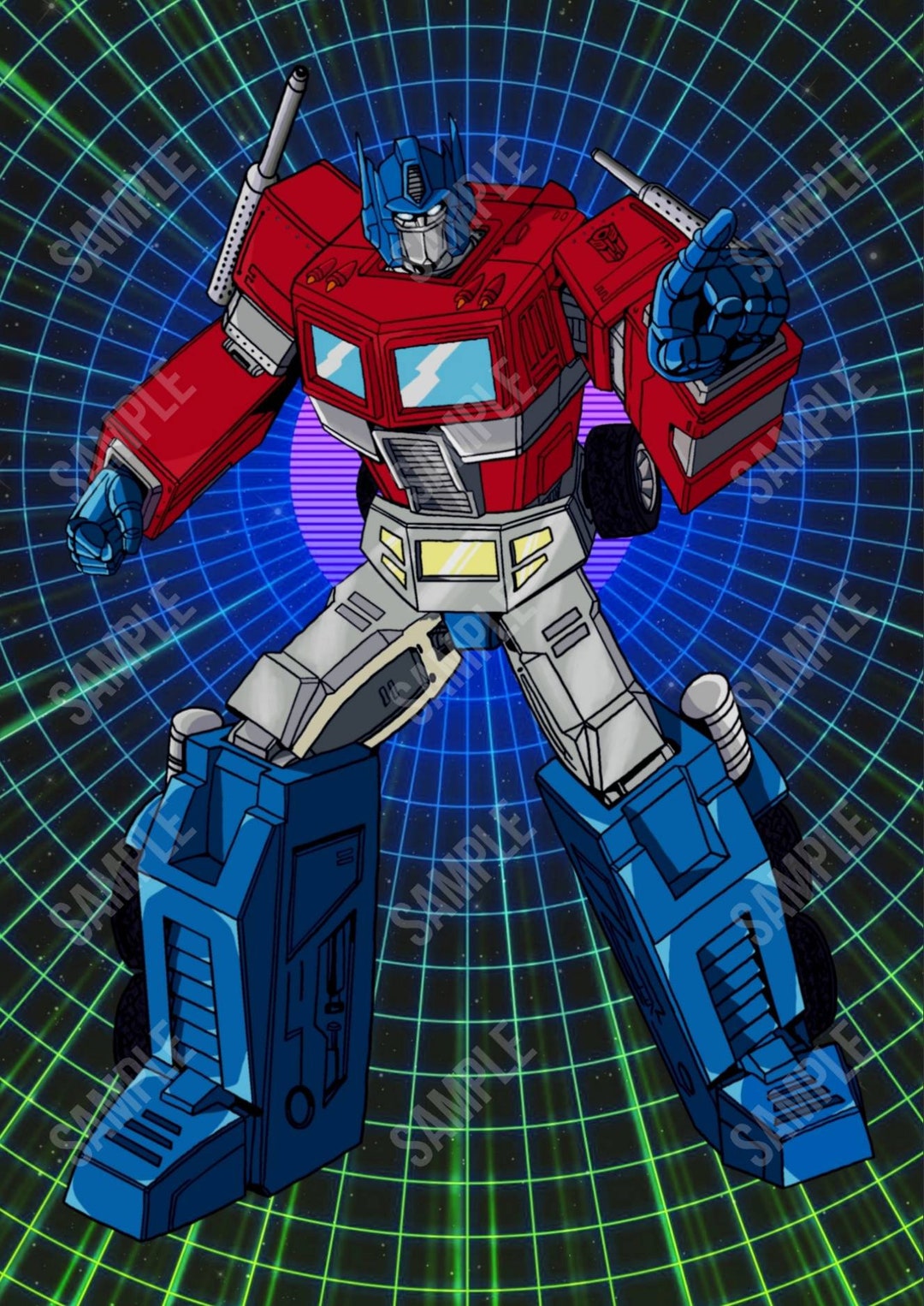 Transformers , Optimus Prime Wall Art Print - Etsy