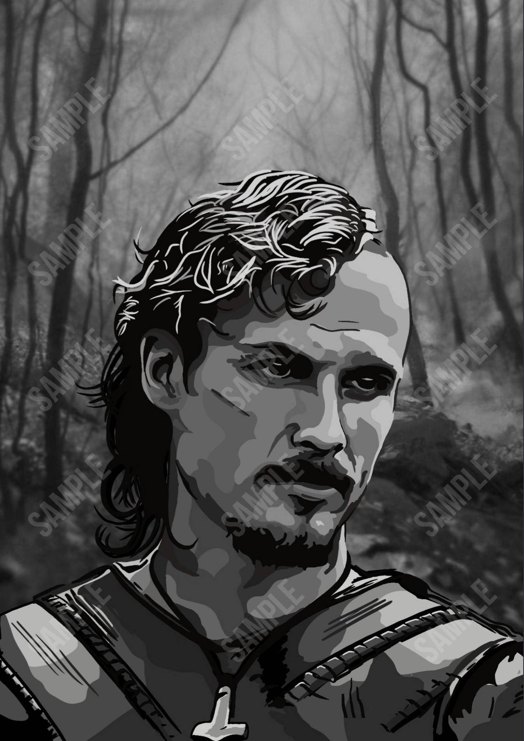 The Last Kingdom , Sihtric , Wall Art ,print - Etsy
