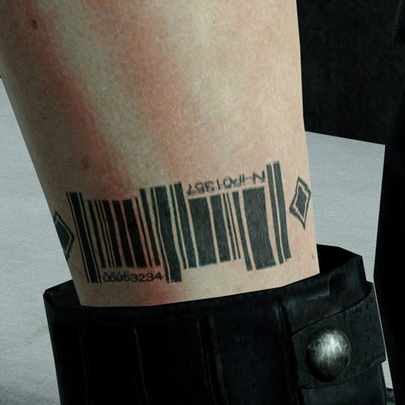 Fake Barcode Tattoos
