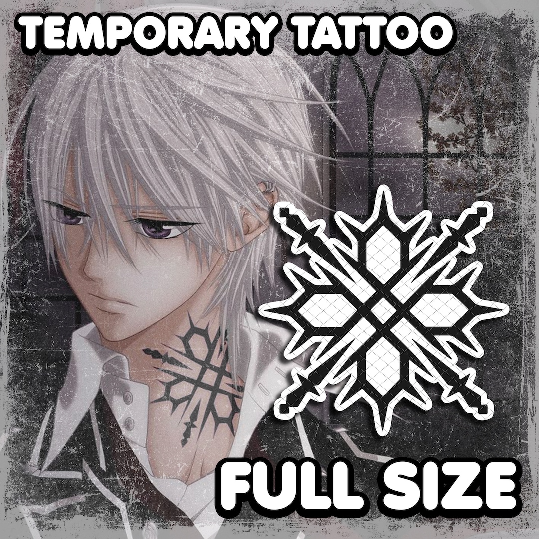 Zero | Temporary Tattoo | Realistic | Neck Tattoo | Cosplay | Costume ...