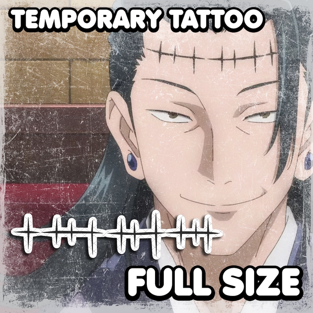 Kеnjаku | Temporary Tattoo | Realistic | Mark Tattoo | Cosplay ...