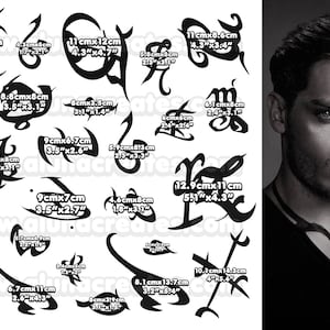 Shadowhunters | Temporary Tattoos | Realistic | Cosplay | Costume ...