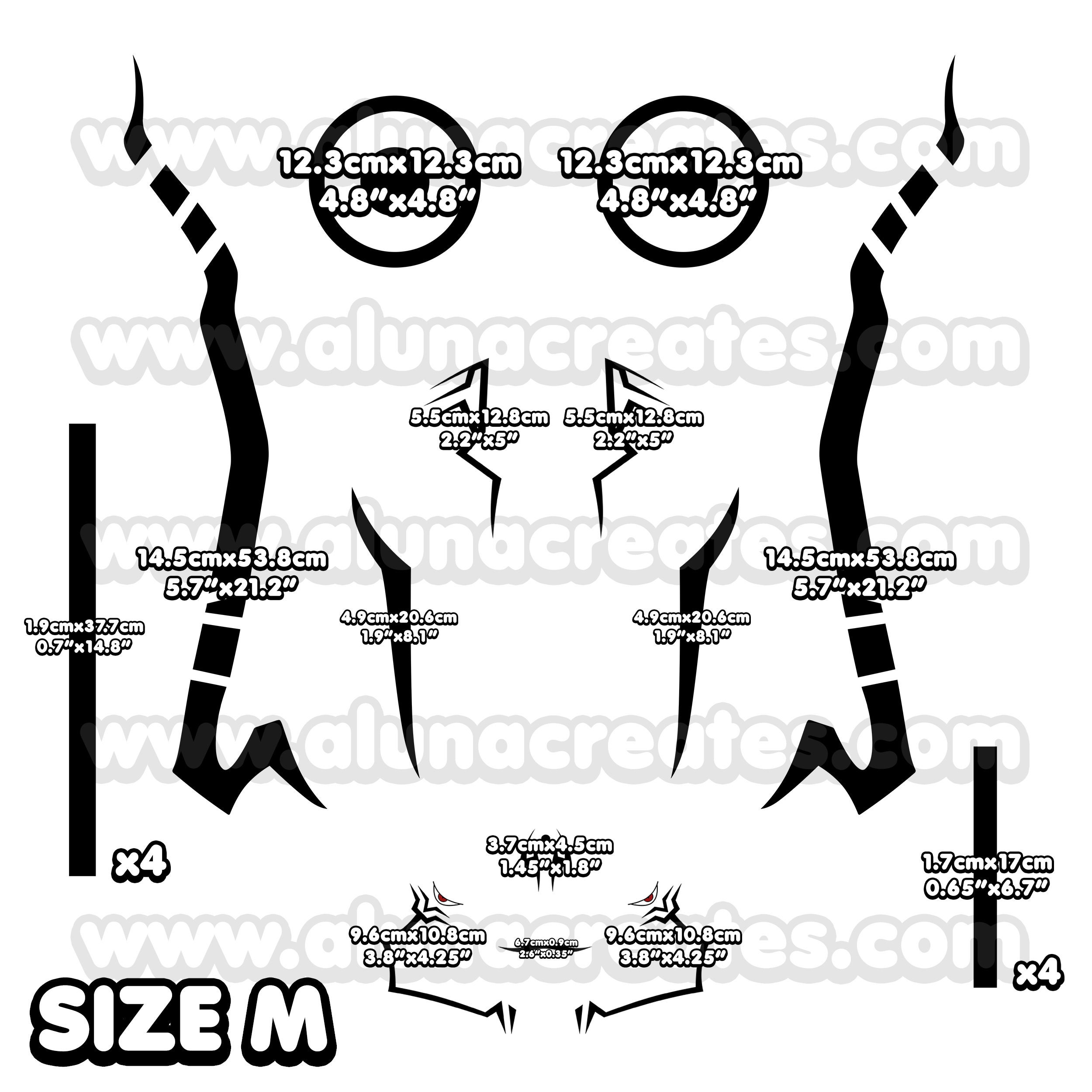 Ѕukunа | Temporary Tattoos | Realistic | Cosplay | Costume | Fake ...